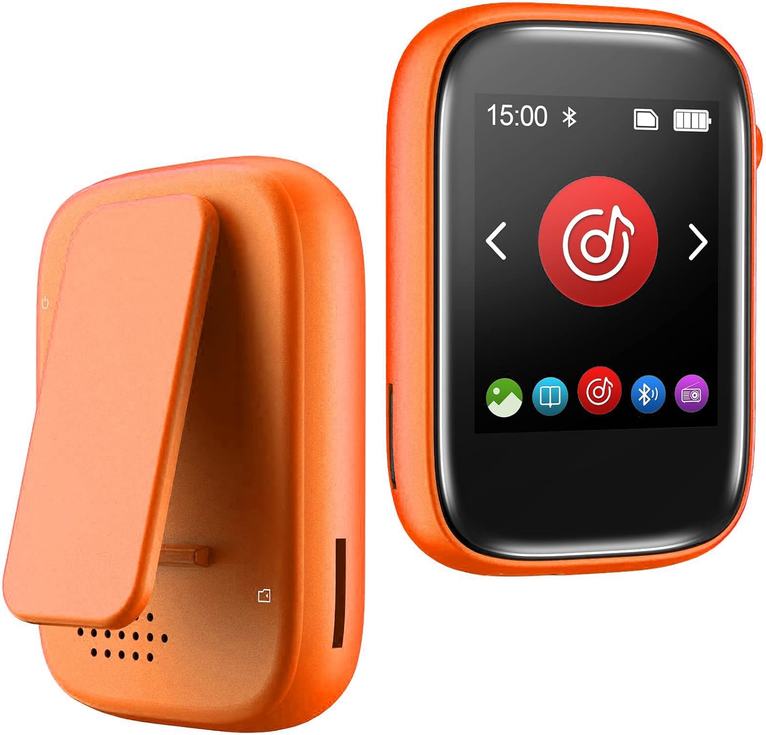 Reproductor MP3 de 32 GB con clip, reproductor de música MP3 y MP4 ...