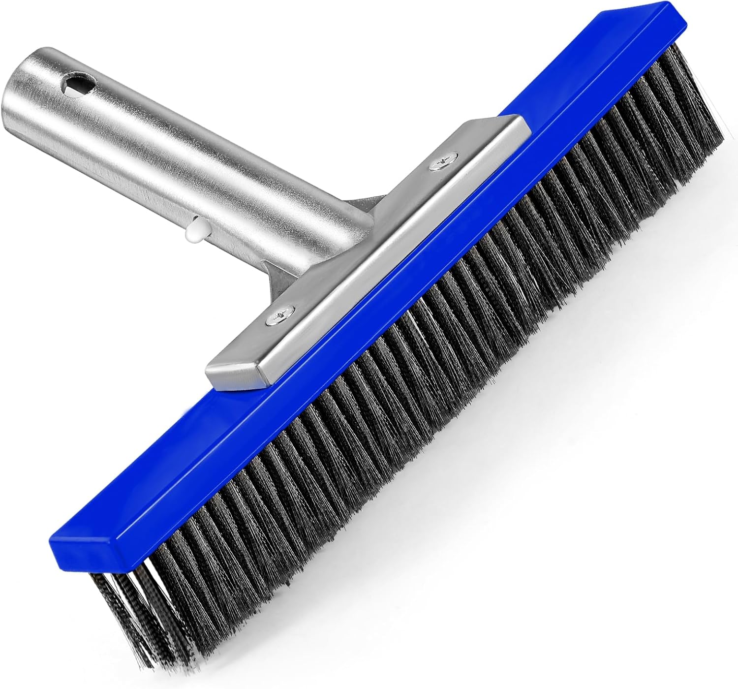 Amazon.com: Heavy Duty Pool Brush Head，10-inch Metal Pool Brushes Head ...