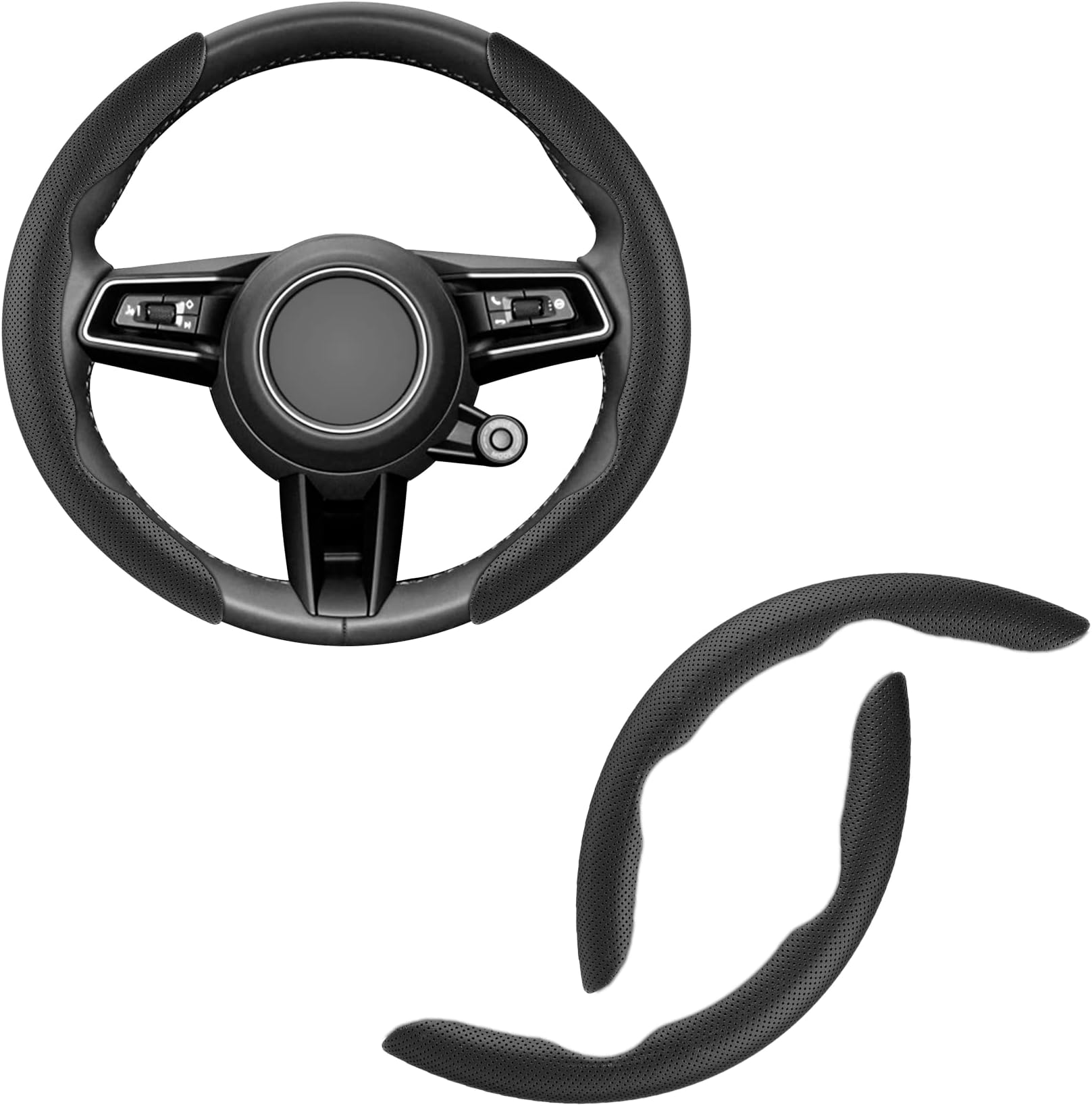 Amazon.com: West Llama 3pcs Universal Auto Steering Wheel Cover for 99% ...