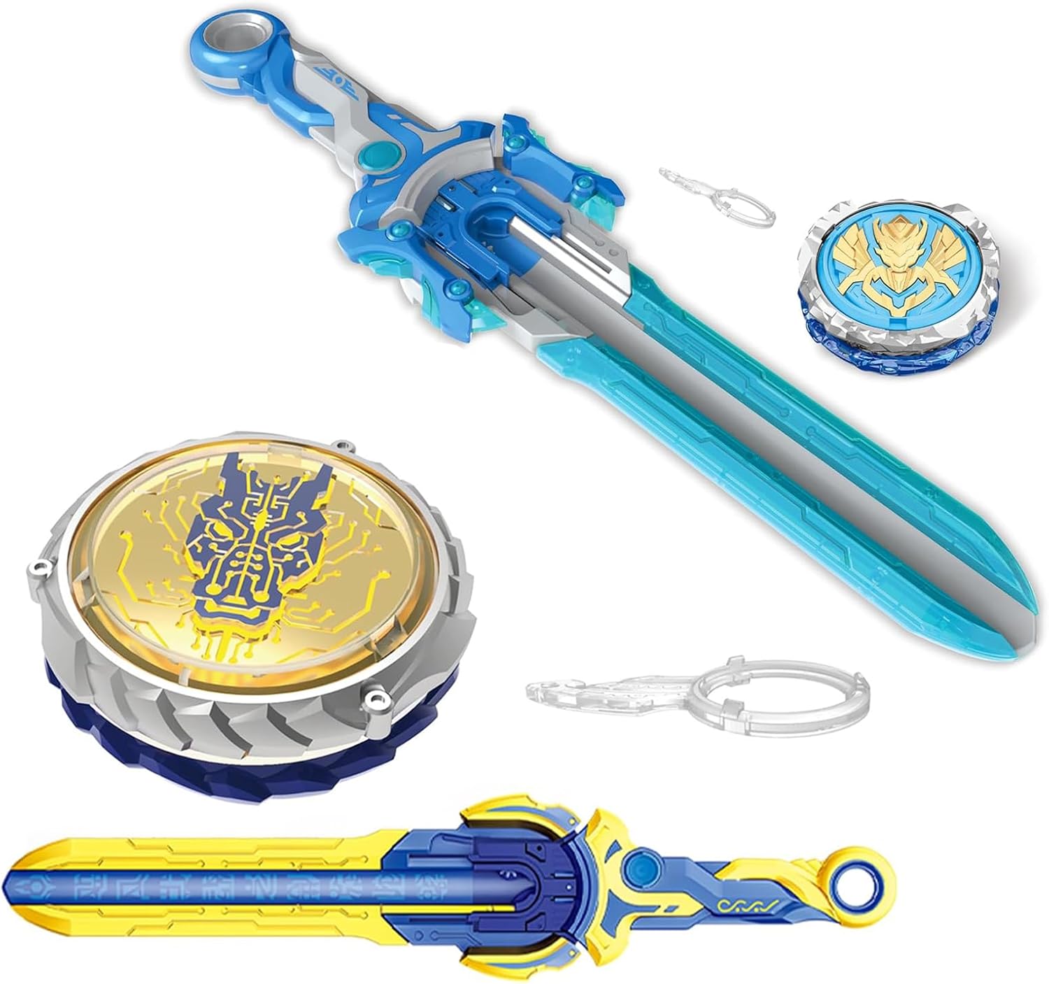 Amazon.com: INFINITY NADO Battling Toys 2PCS, Battle Set with Spinning ...