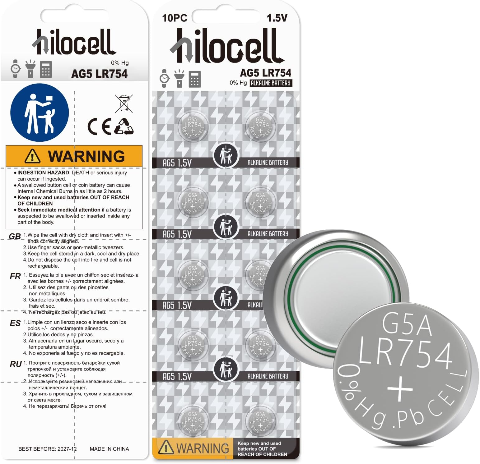 Amazon.com: Renata 393 Button Cell watch battery : Health & Household