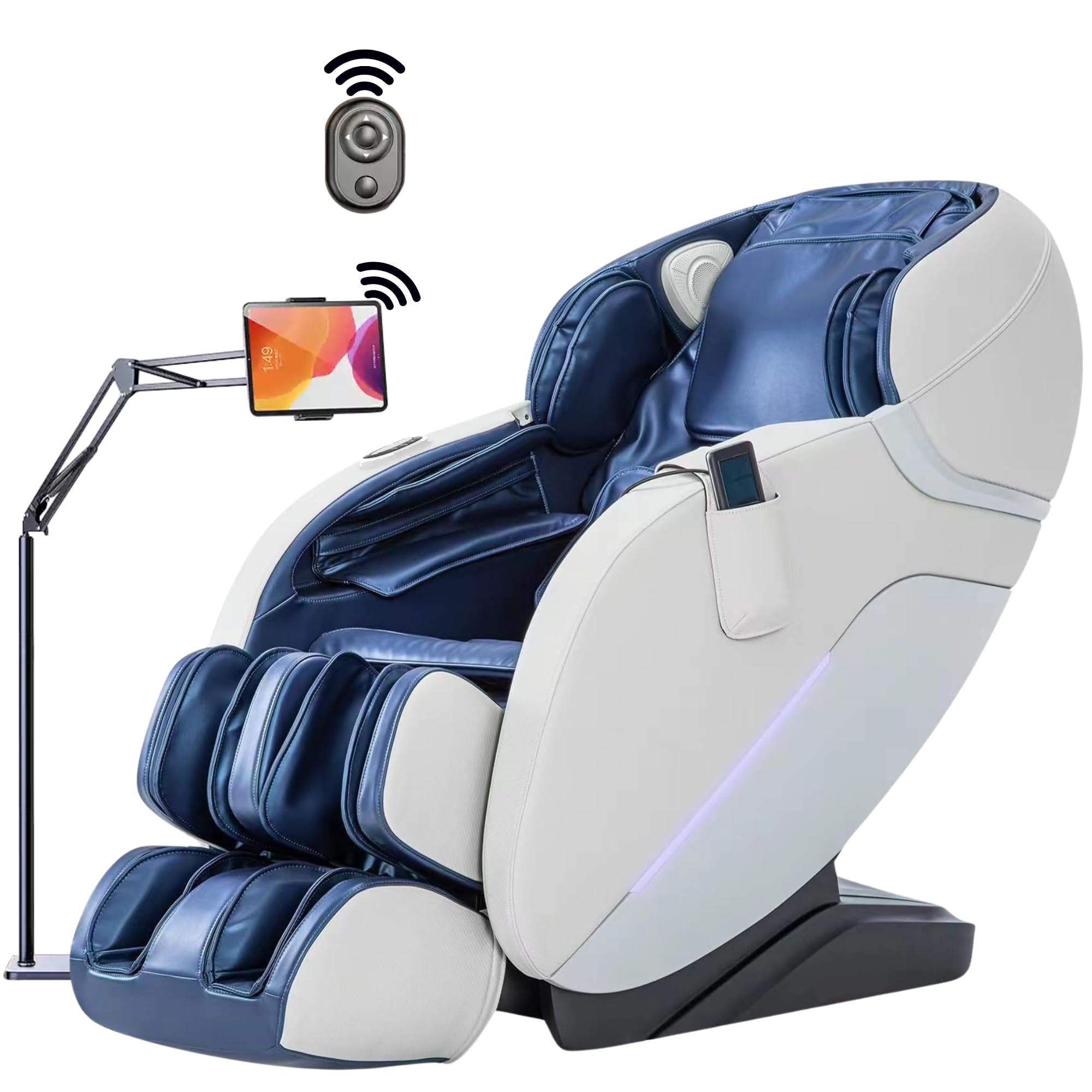 Amazon.com: MassaMAX A303 Massage Chair with Phone Stand & Bluetooth ...