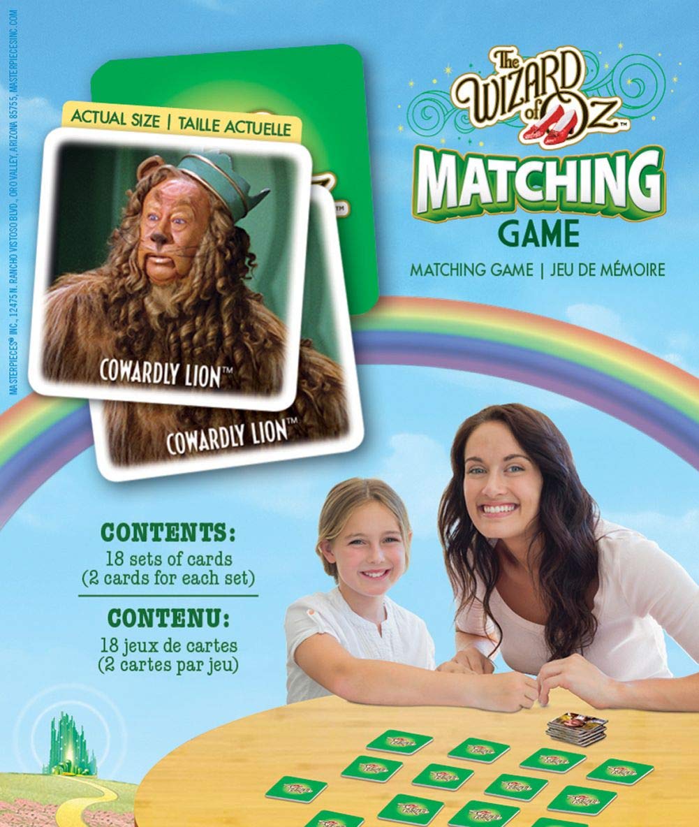 Snapklik.com : MasterPieces Kids Games - The Wizard Of Oz Matching Game ...