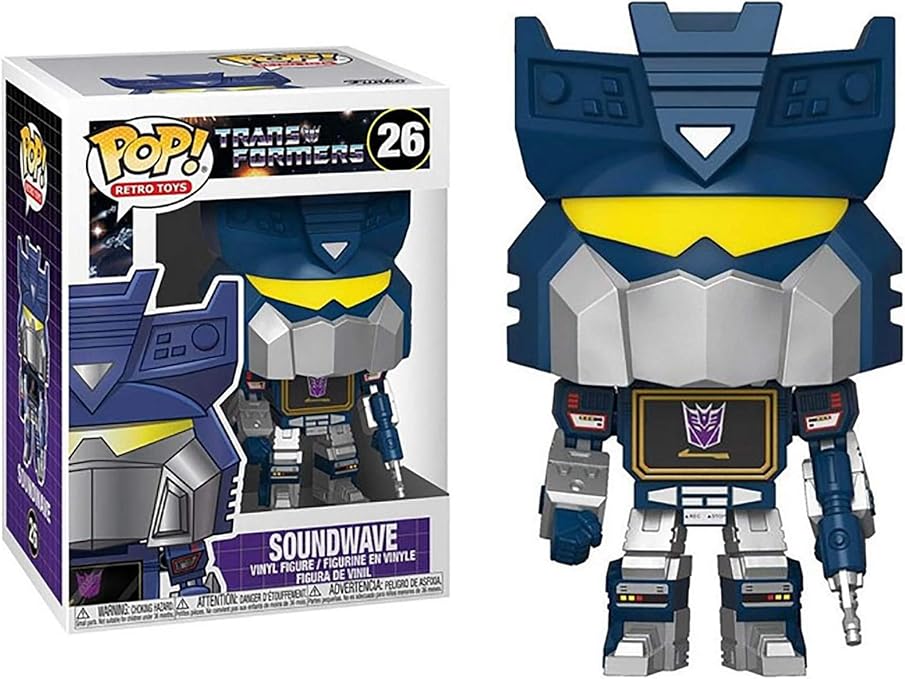 Amazon.com: Funko Pop! Retro Toys: Transformers - Soundwave ...