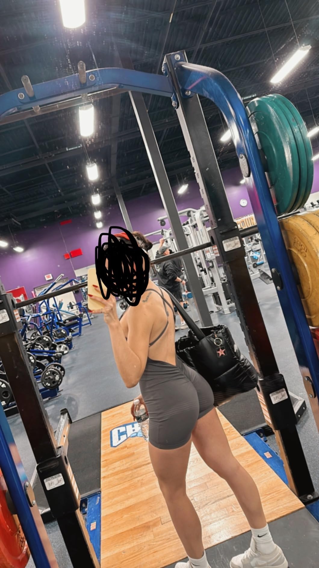 Amazon.com: VOYJOY Jumpsuits for Women Backless Scrunch Strappy One Piece Workout Jumpsuits ...