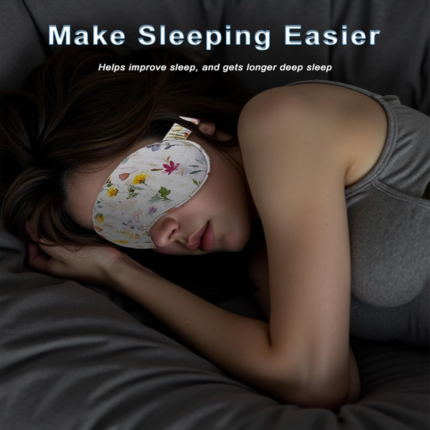 Máscara de Dormir Pure Linen - Conforto e Estilo para Sonhos Tranquilos, Ideal para Viajar e ...