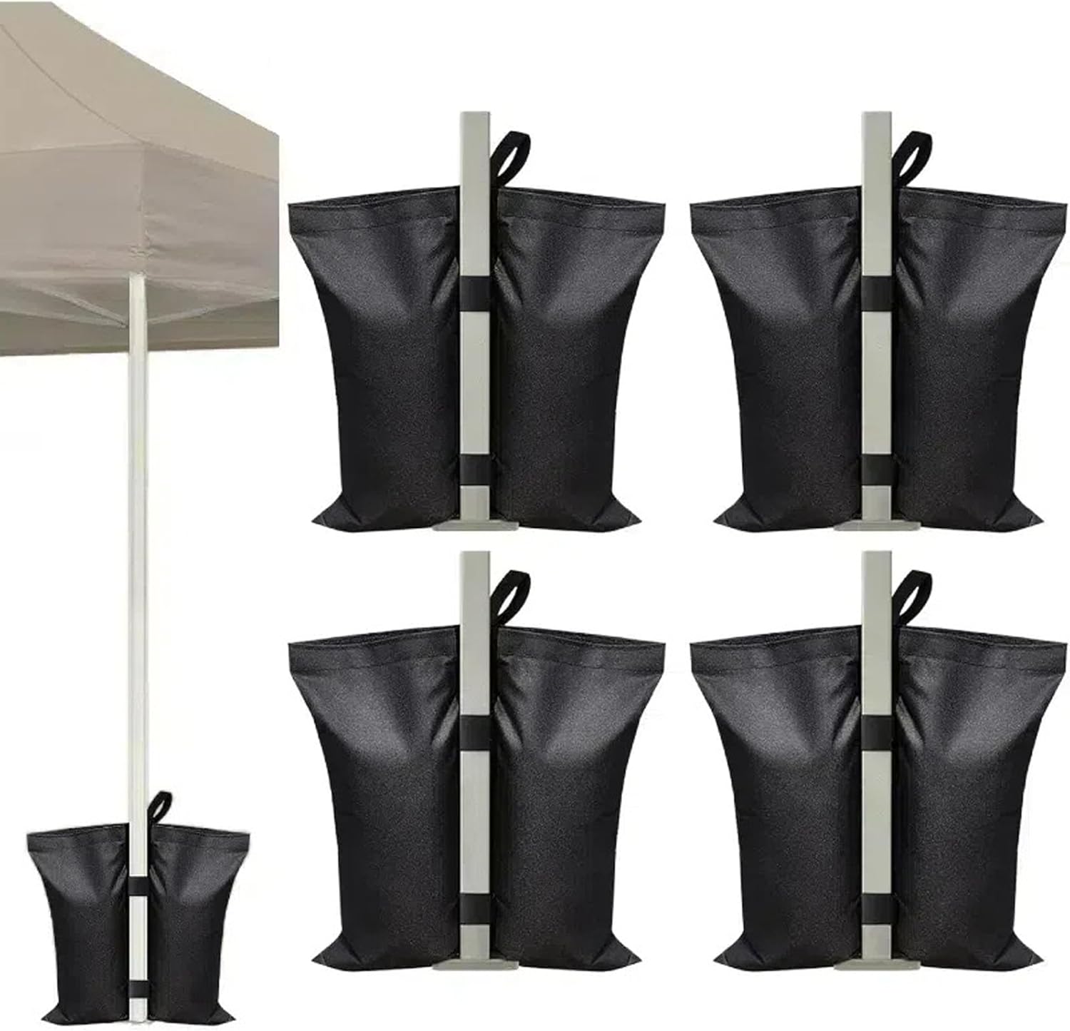 Gazebo Sand Weight, 4 Pack Heavy Duty Sandbag Weights, Gazebo & Tent ...