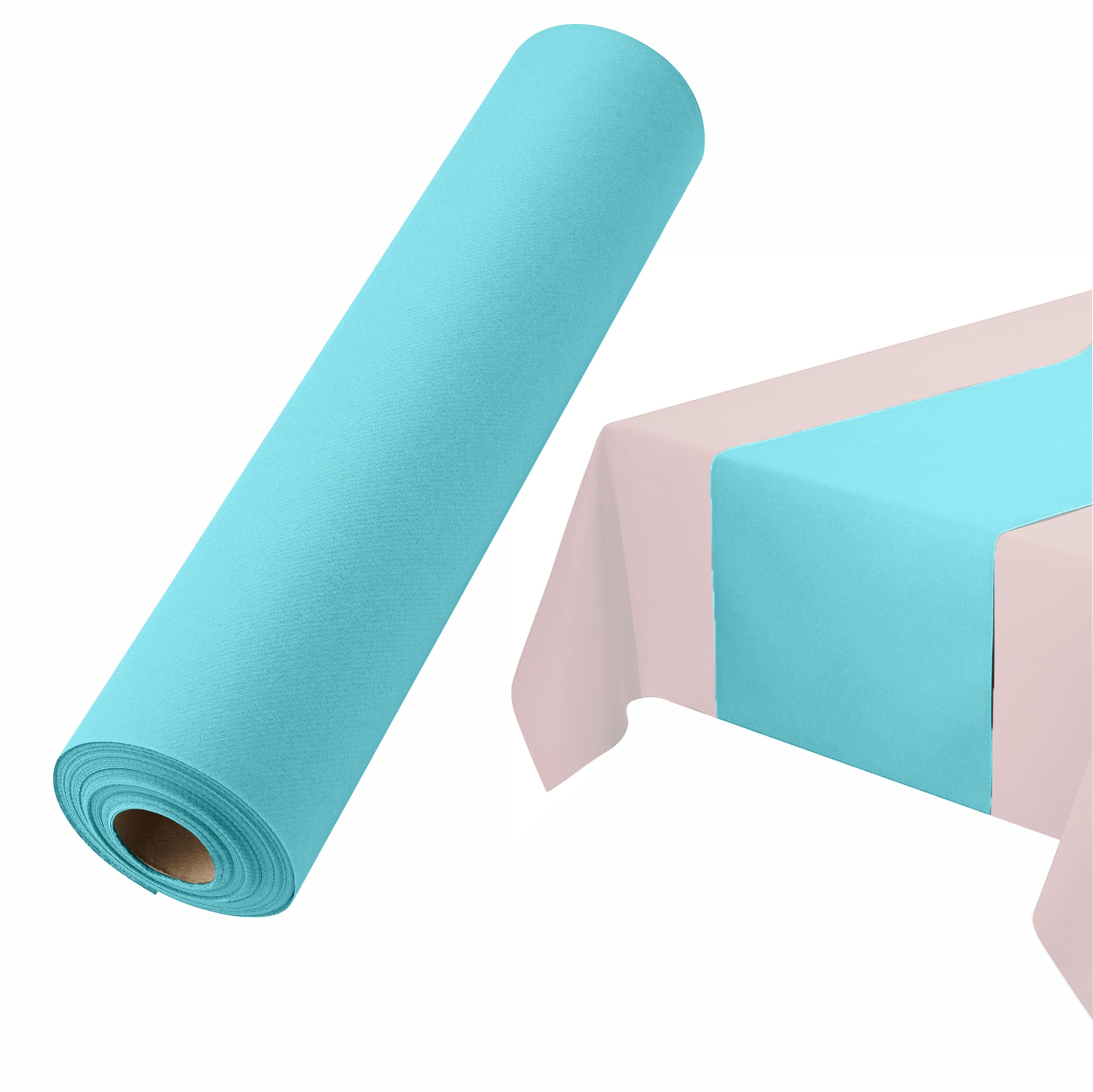 Amazon.com: Disposable Table Runner for Dining Table, 16" 20-Pack Linen ...