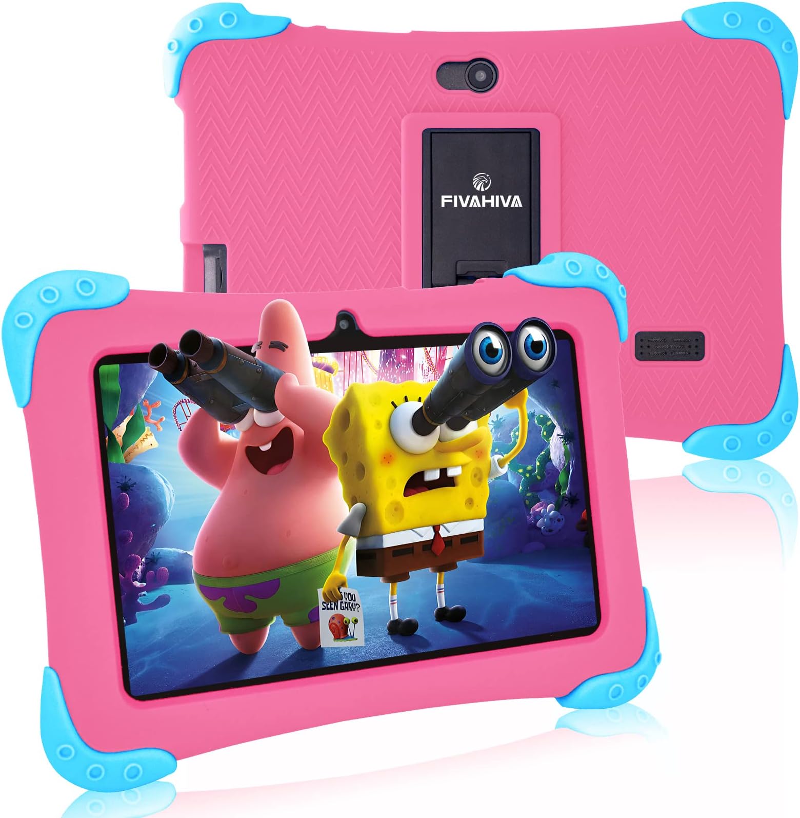 Fivahiva Kids Tablet 7 inch Android 12 Tablets for Kids, Parental ...