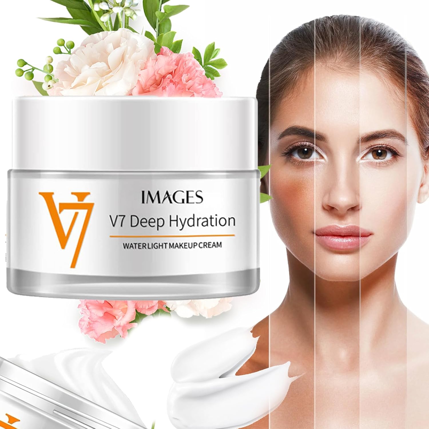 ZHXNGHY 2023 New V7 Deep Hydration Cream,Crema V7,V7 Cream,V7-V7 Toning Light Cream,Images V7 ...