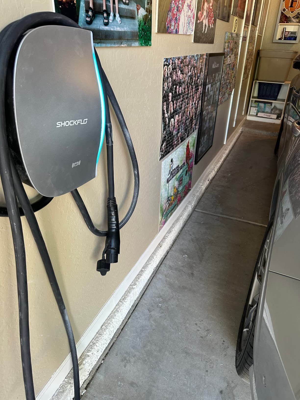 $18/mo - Finance ShockFlo Level 2 EV Charger 40A, NEMA 14-50 Plug or ...