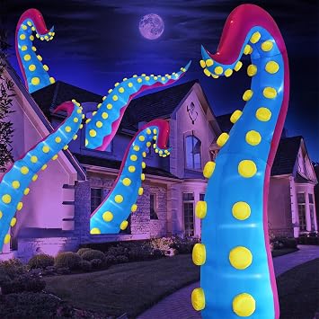 Amazon.com: Juegoal 1 PCS Halloween Decorations 11.5FT Tall Inflatable ...