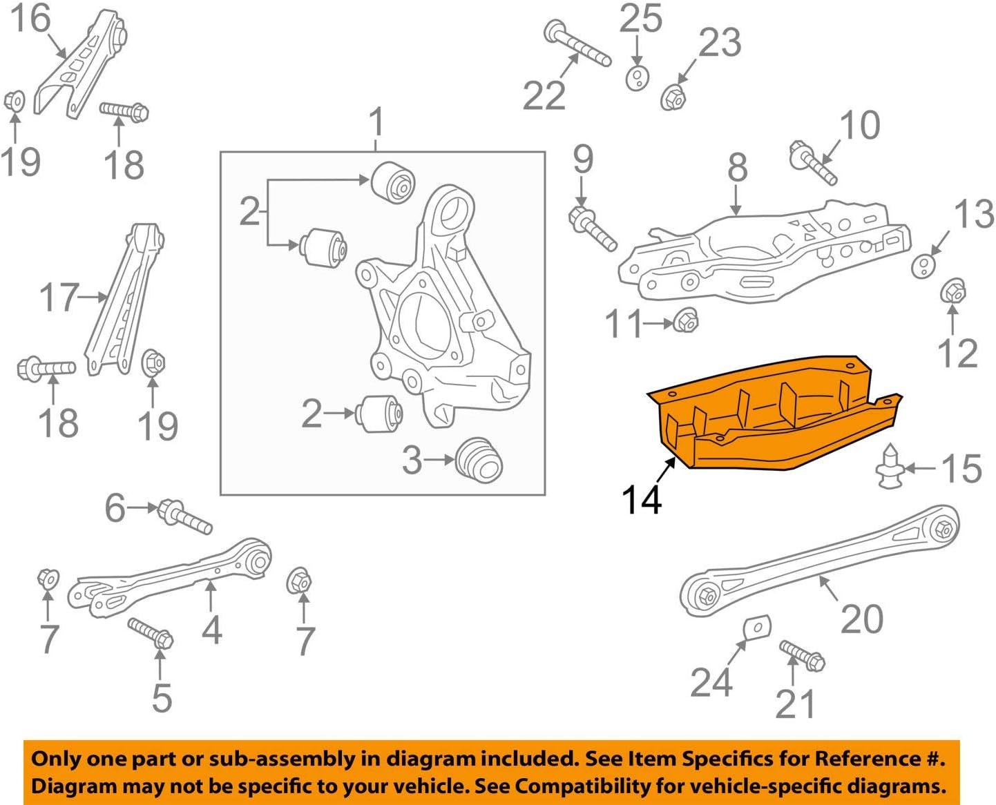 Amazon.com: General Motors GM OEM Rear Suspension-Cover Left 22823592 ...