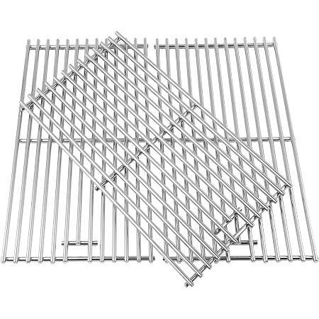 Amazon.com : PETKAO 18 13/16 x 9 13/16" Stainless Steel Cooking Grill ...