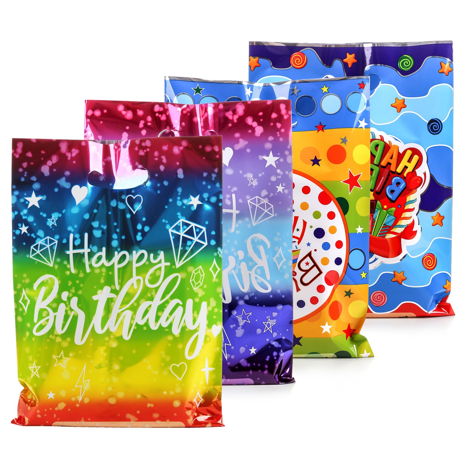 Amazon.com: PintreeLand Medium(6.7 * 9.8inch) Happy Birthday Party ...