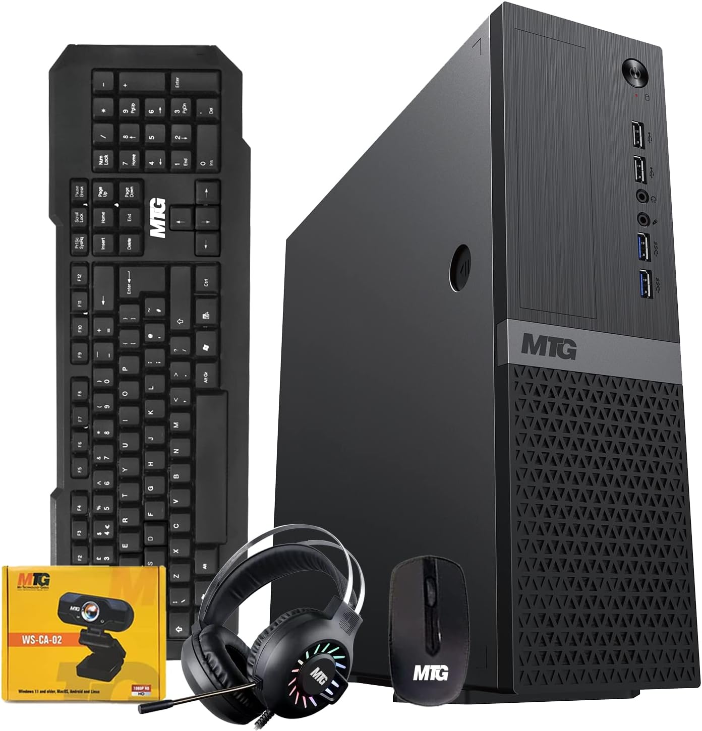 Amazon.com: Computer Desktop PC MTG Aurora - Intel Core i7 4th Gen, 8GB ...