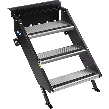 Amazon.com: MORryde - STP214-121H 3 Step Handrail for Step Above 2nd ...
