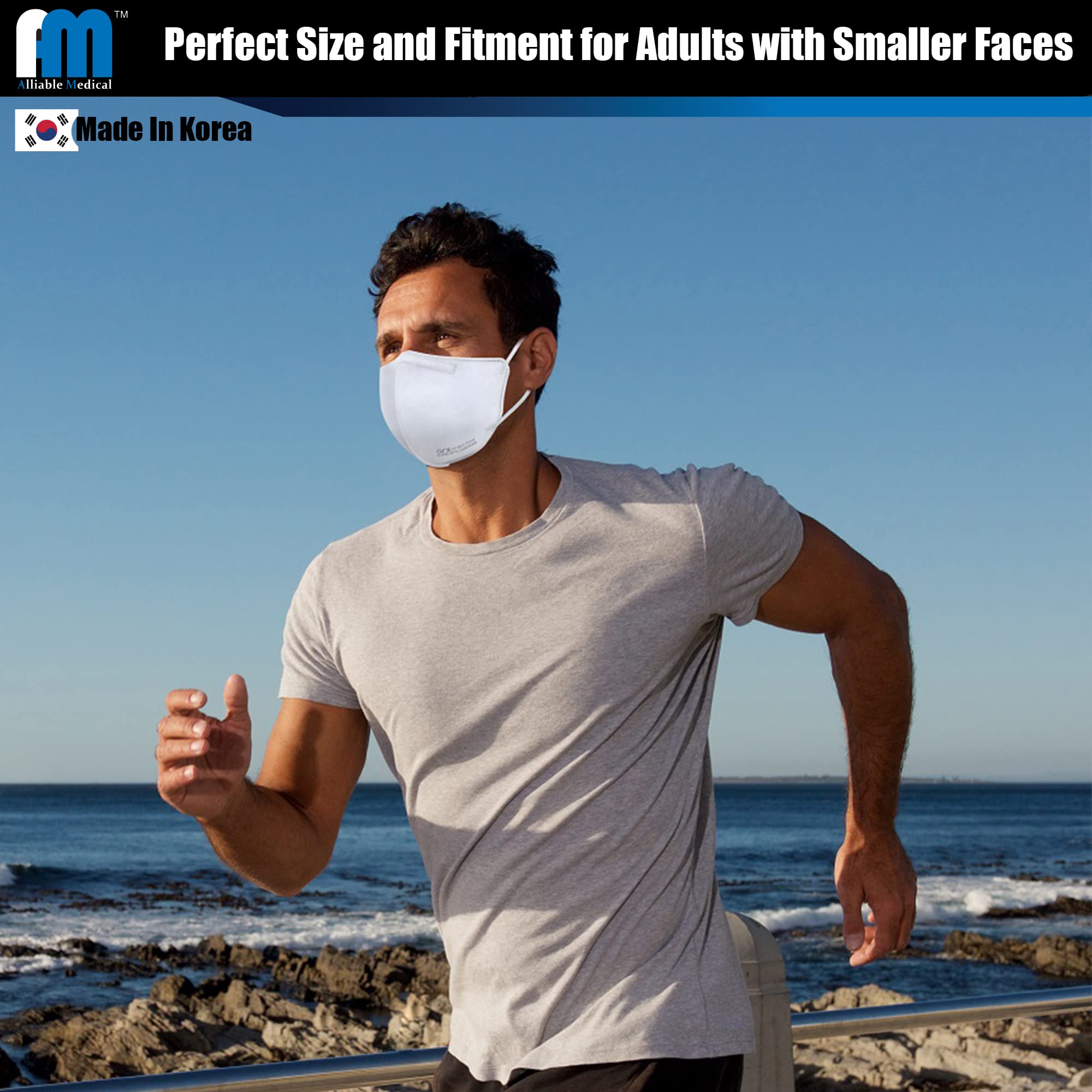 Alliable Medical [KF94 CERTIFIED] – Face Safety Mask [Individually ...