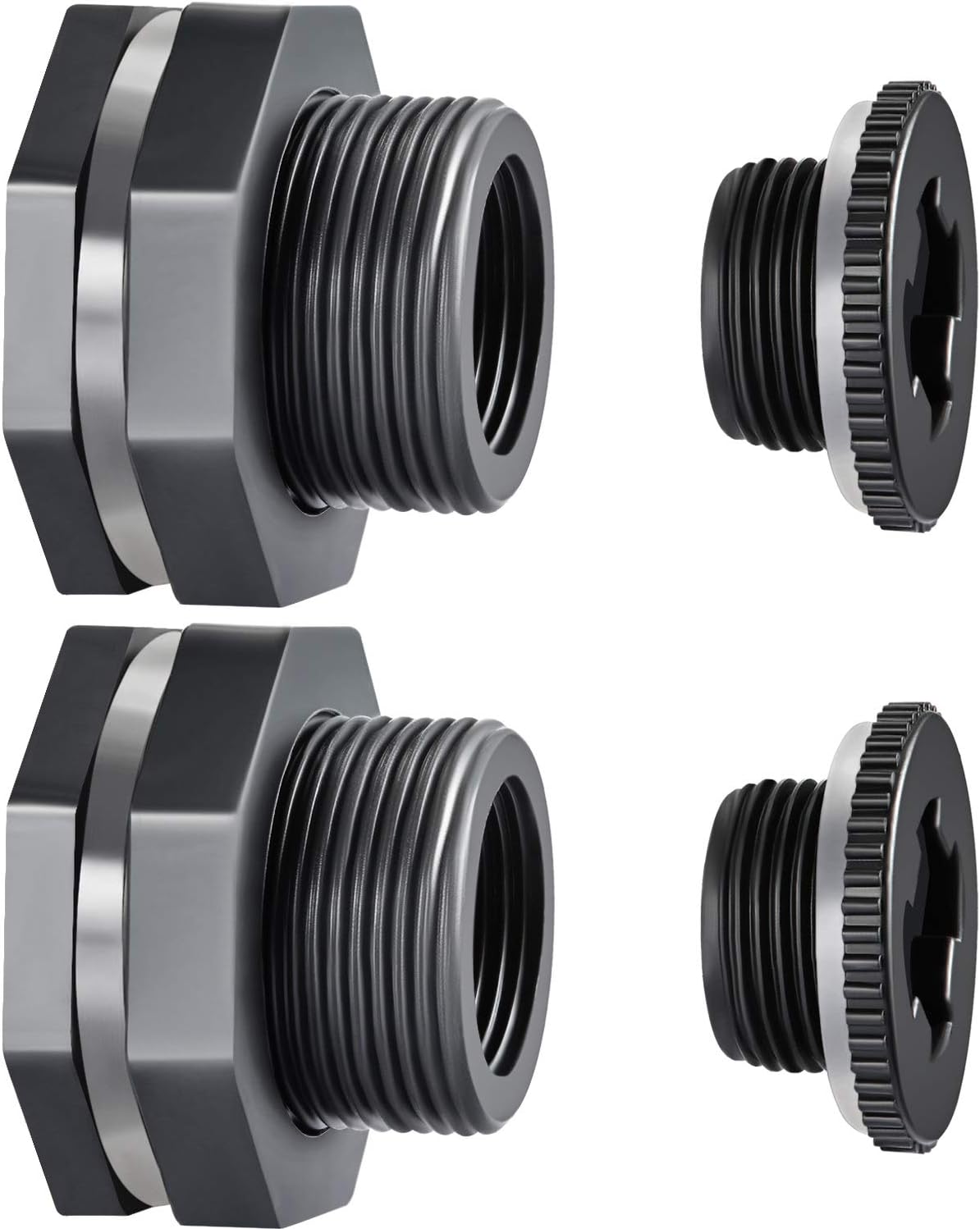 Amazon.com: Van Enterprises 3/4" Drain Valve Plug Kit for Rain Barrels ...