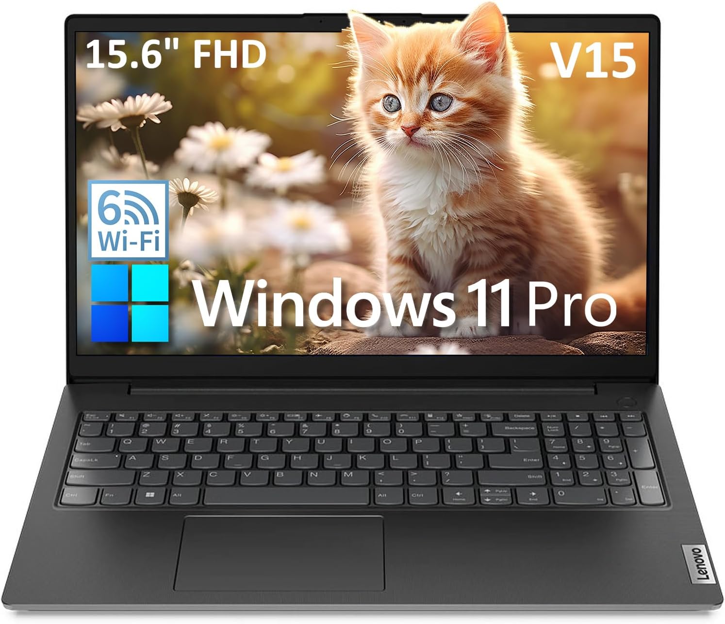 Amazon.com: Lenovo 15.6" FHD Laptop Computer for Business and Student ...