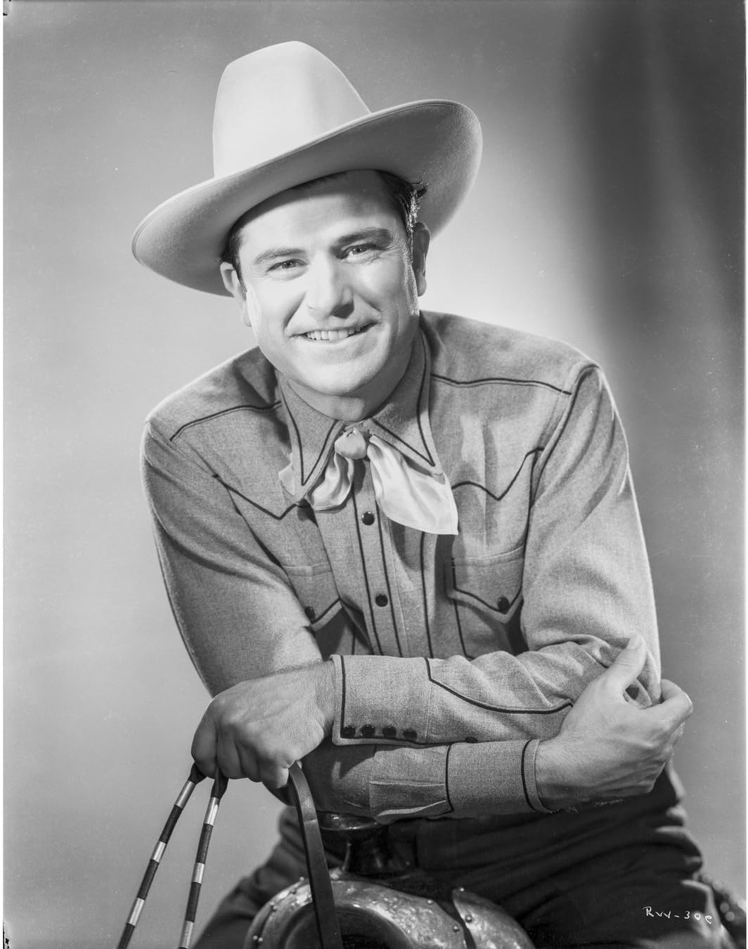 Amazon.com: Globe Photos ArtPrints A Portrait of Ray Whitley - 8" X 10 ...