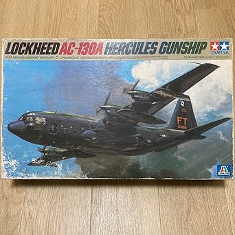 Amazon | TAMIYA LOCKHEED AC-130A HERCULES GUNSHIP | プラモデル 通販