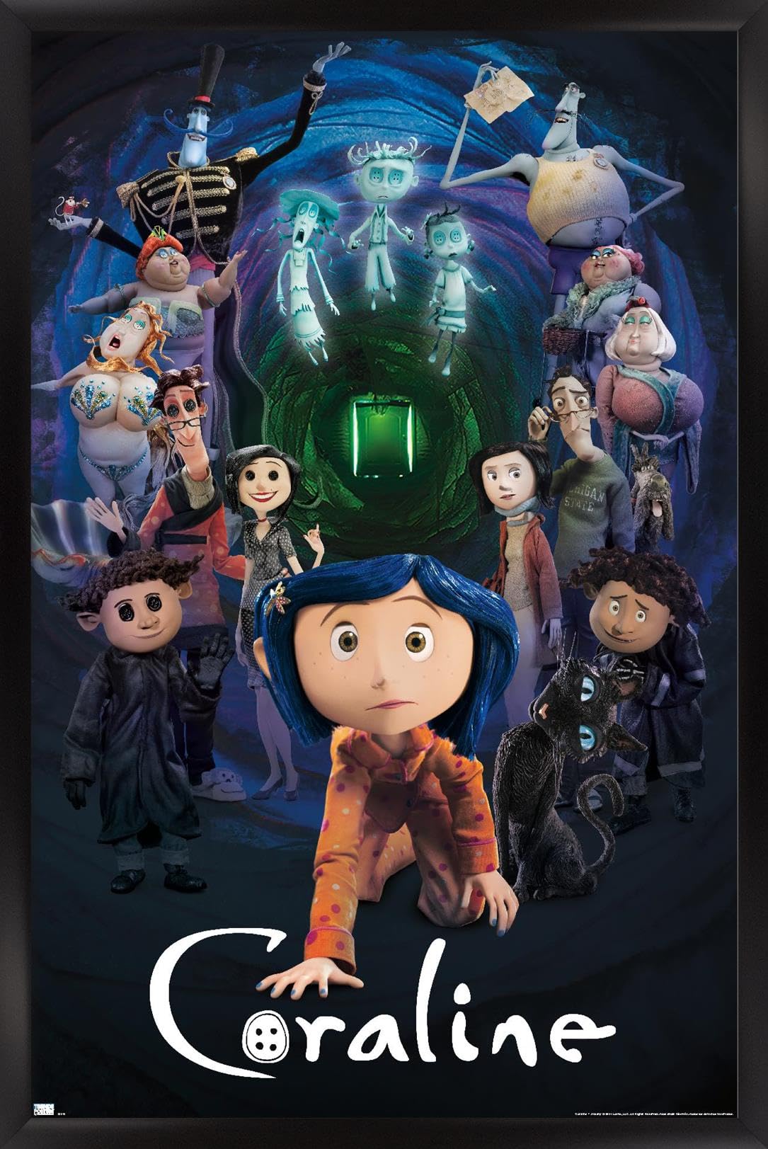 Amazon.com: Trends International Coraline - Group Wall Poster, 34L x 22 ...