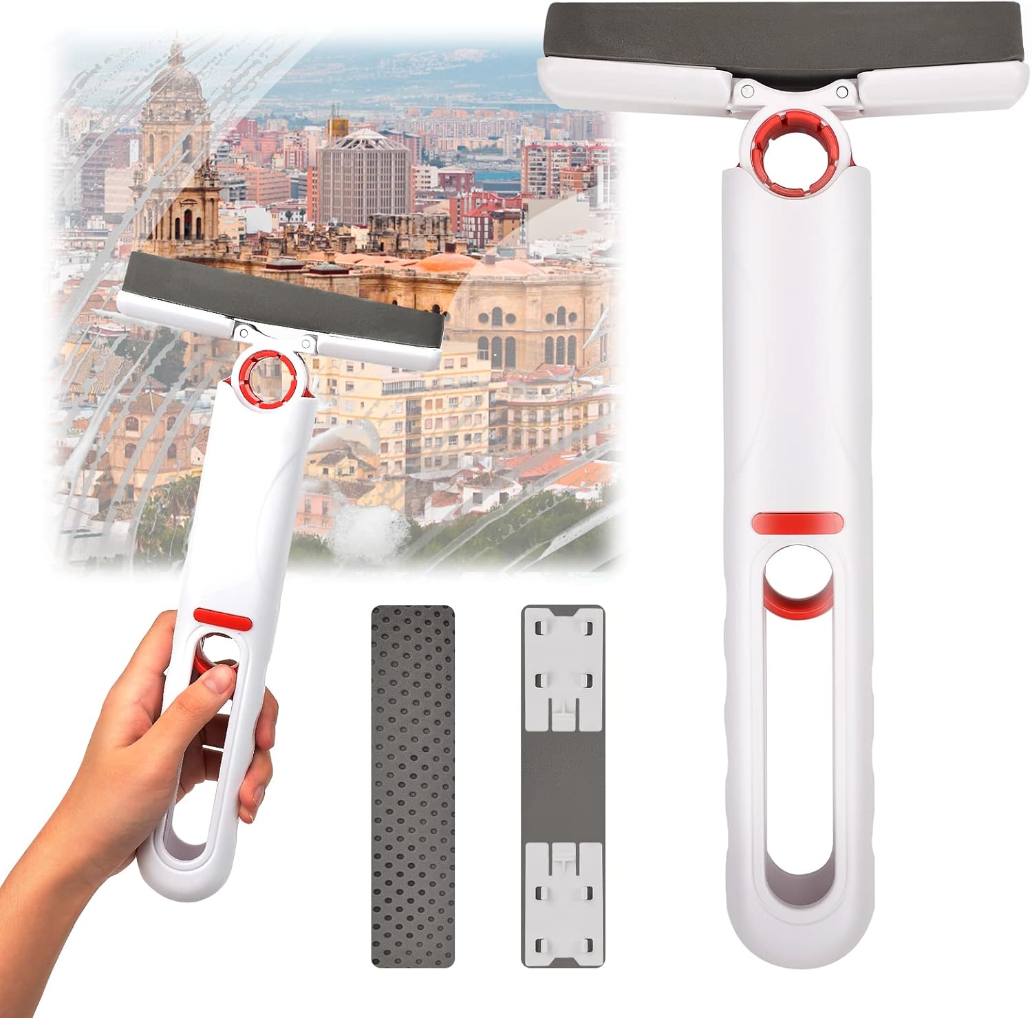 Tragbarer selbstausdrückender Mini-Mopp, Freihändiger Lazy-Schwamm-Mopp ...