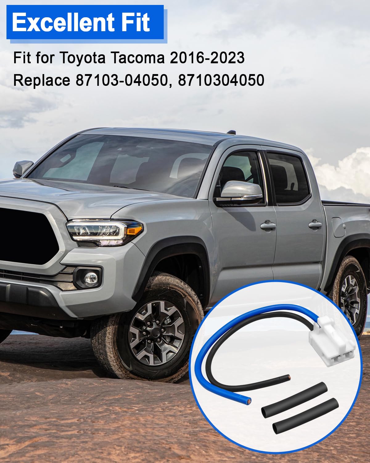 Snapklik.com : Heater Blower Motor Connector Pigtail Fit For Toyota ...
