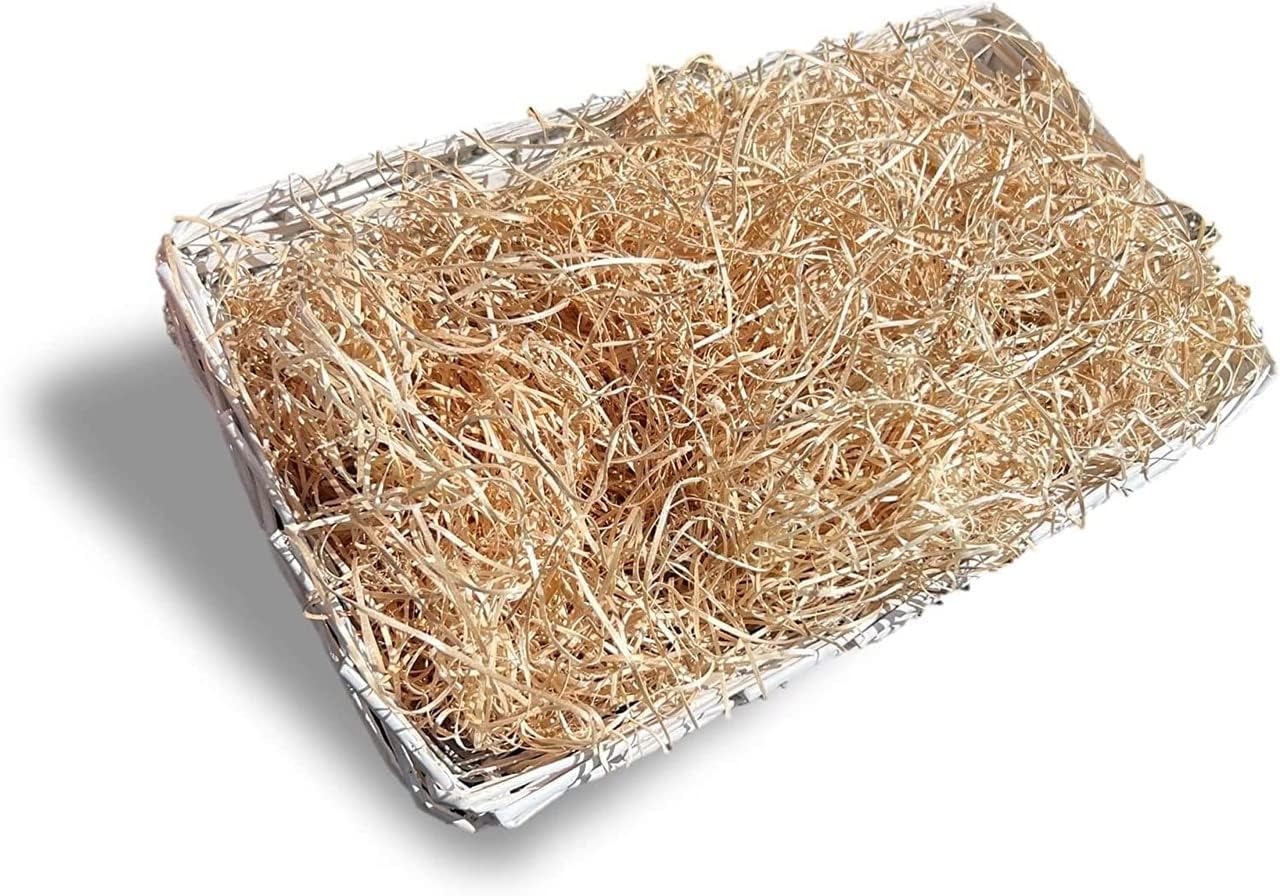 Wood Wool Packaging Hamper Fill Filling Gift Basket Shred WoodWool Pets ...