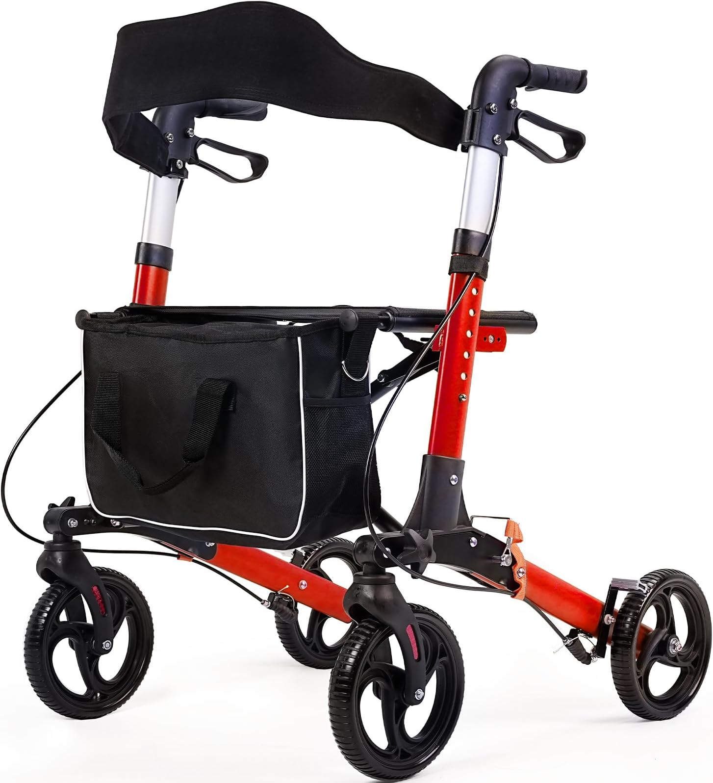 Amazon.com: Rollator Walker with Seat, Rollator Walker for Seniors ...