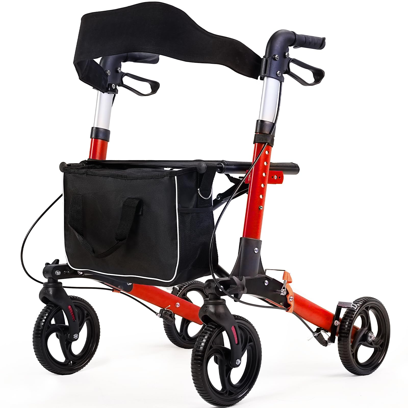 Amazon.com: Rollator Walker with Seat, Rollator Walker for Seniors ...