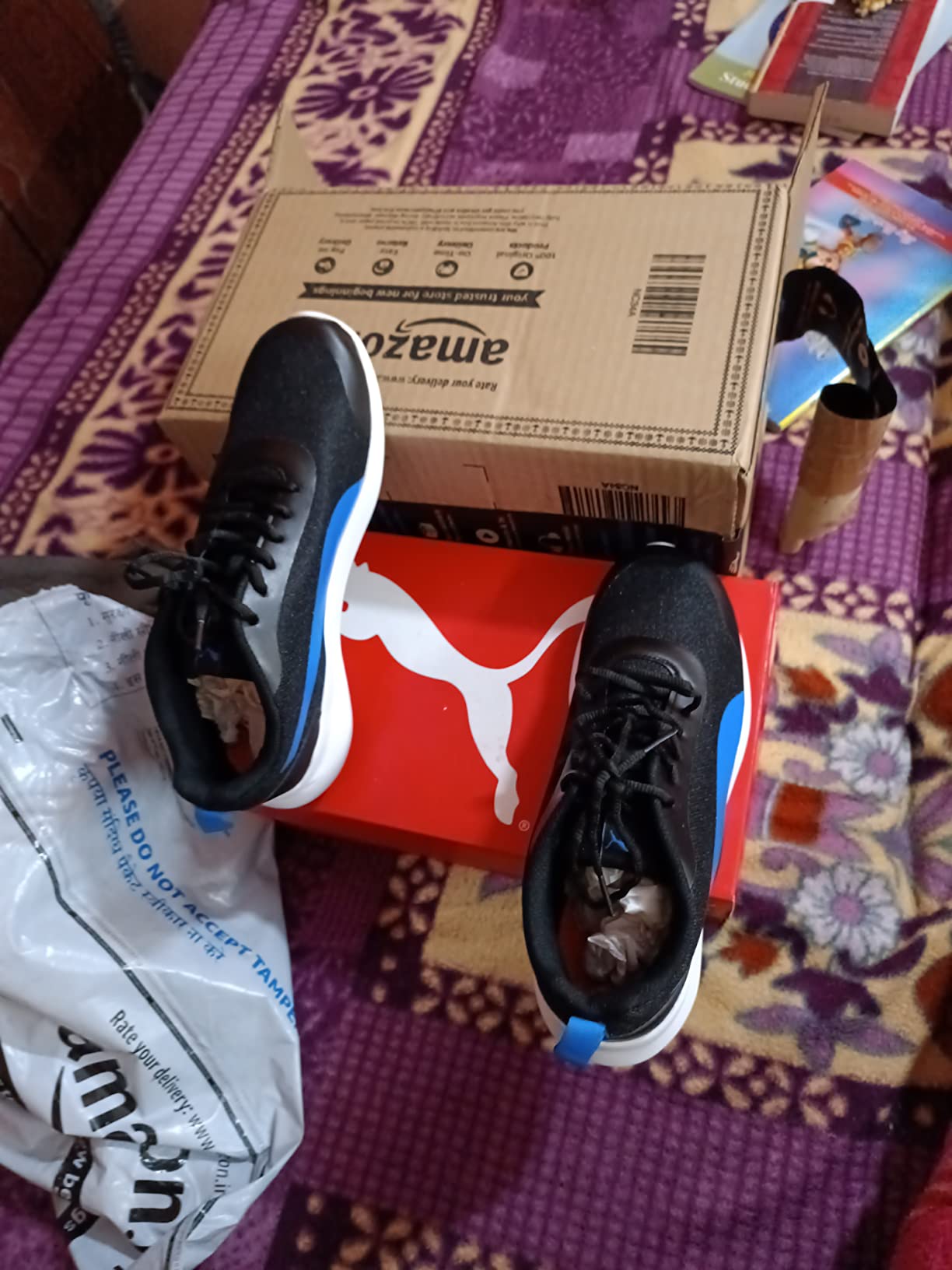 Puma mens Lazer Evo Asphalt-Orange Popsicle Sneaker - 9 UK (37189604 ...