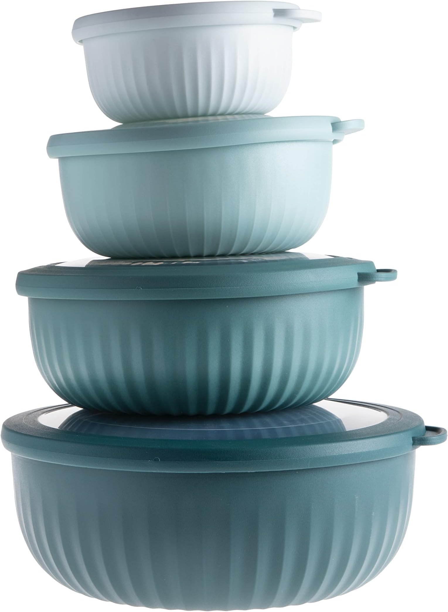Amazon.com: CORE KITCHEN Nested Teal 12 x 12 Stainless Steel Mixing ...