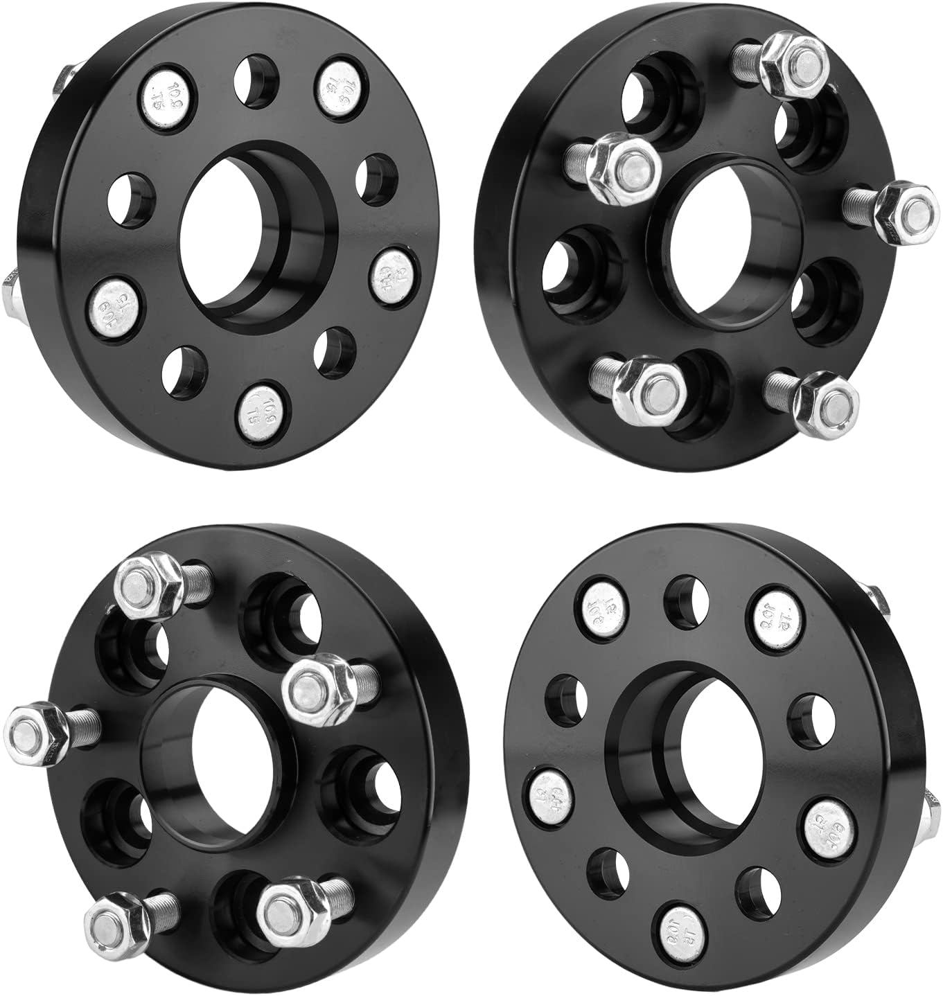 Amazon.com: PHILTOP 5x100mm to 5x114.3mm Wheel Adapters, 1" Wheel ...