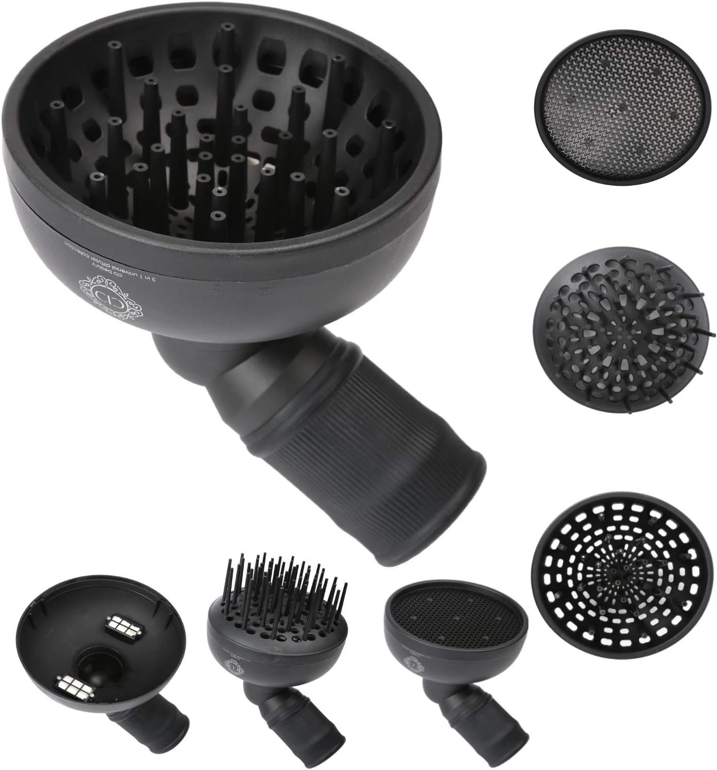 Amazon.com: Cic Universal Diffuser 3-in-1 Collections Hair Diffuser ...