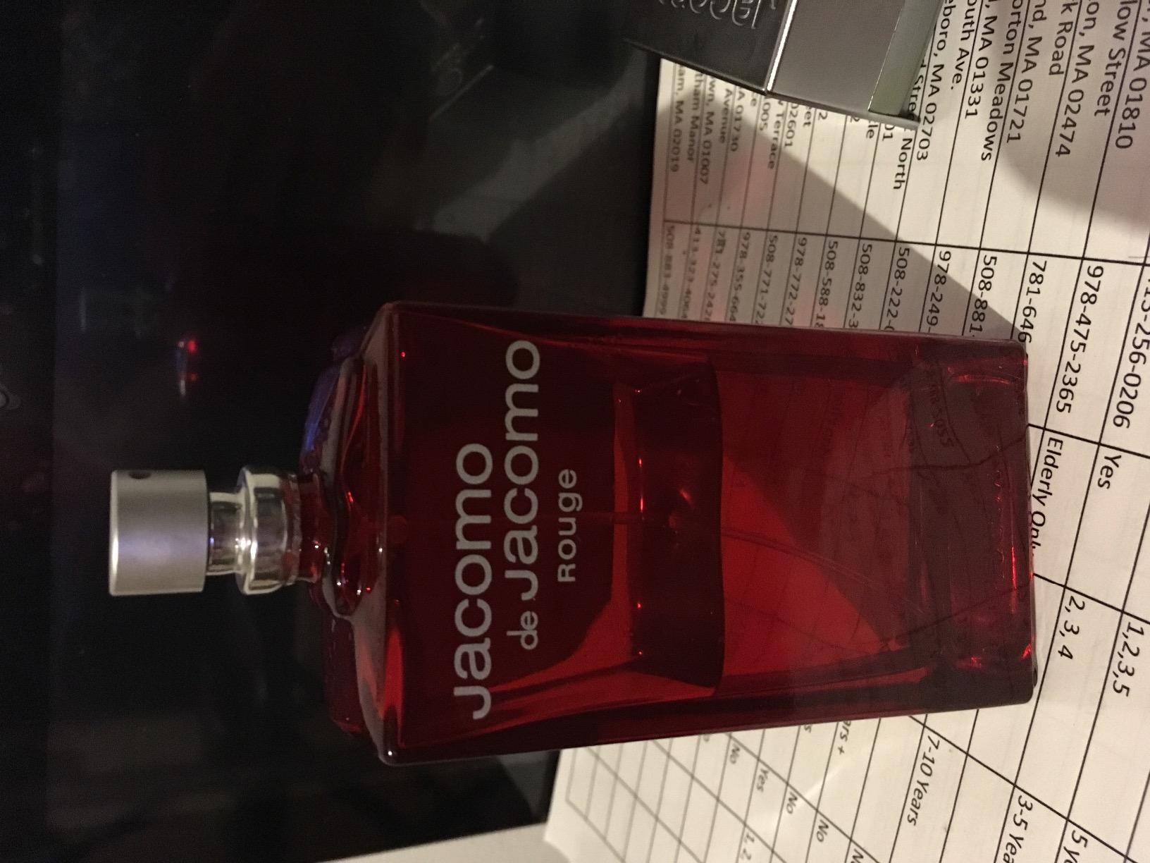 Amazon.com : Jacomo Rouge by Jacomo for men Eau De Toilette Spray 3.4 ...