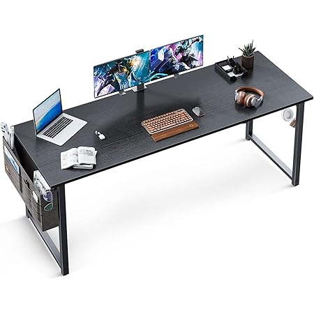 Amazon.com: ODK Computer Desk with Keyboard Tray and Drawers, 63 inch ...
