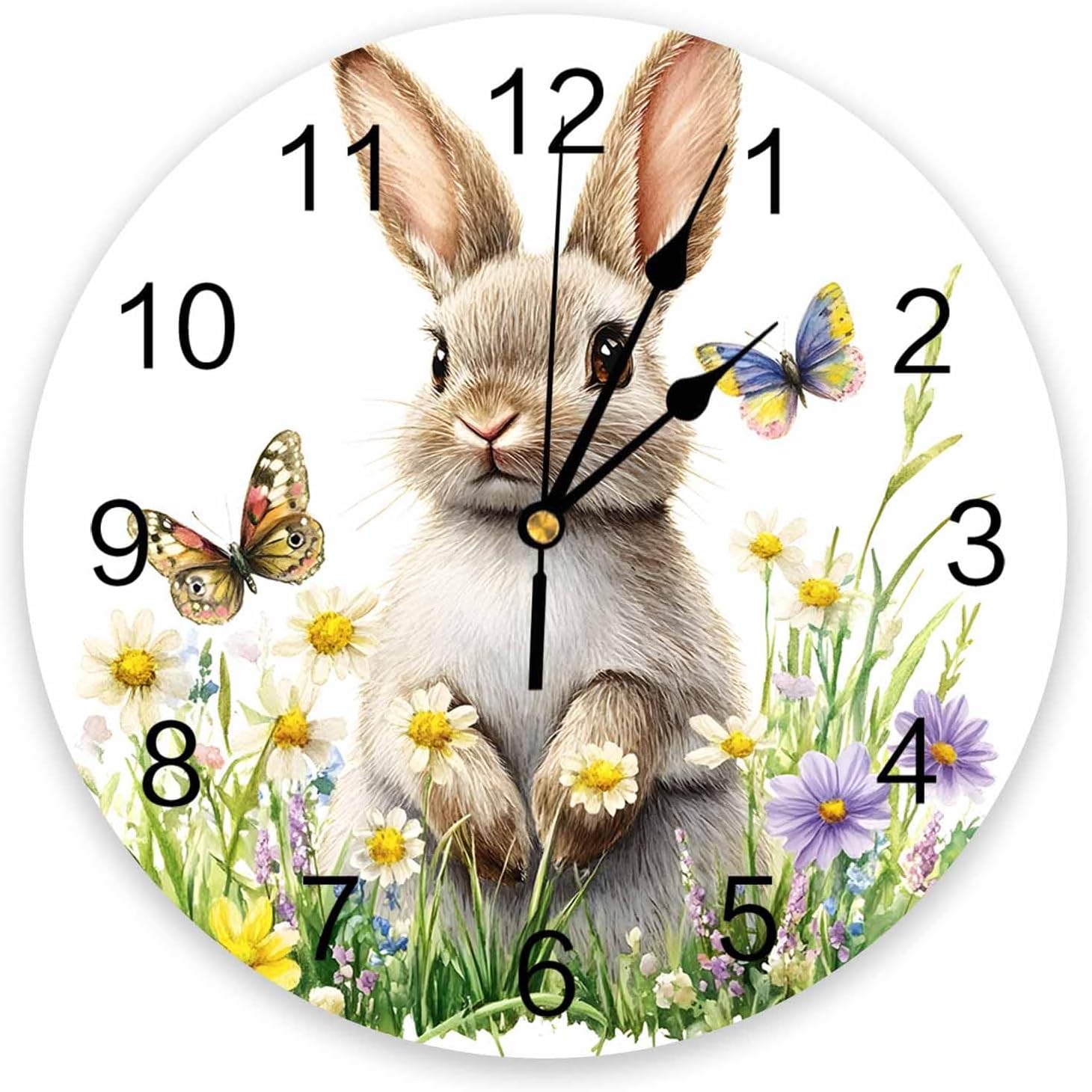 Amazon.com: Artwork Store Wall Clock 10 Inch Silent Non-Ticking ...