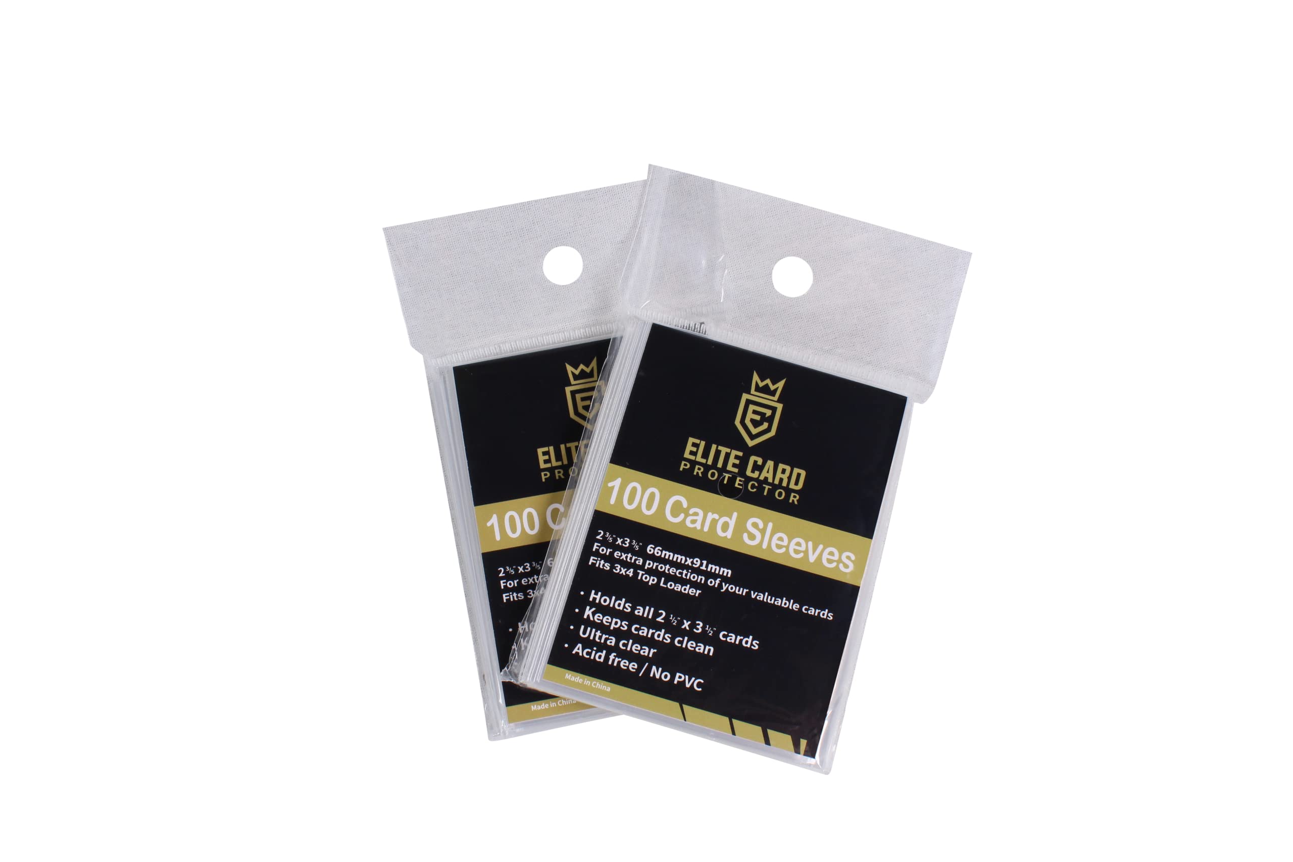 Buy Elite Card Protector Clear Card Sleeves (aka Penny Sleeves) for ...