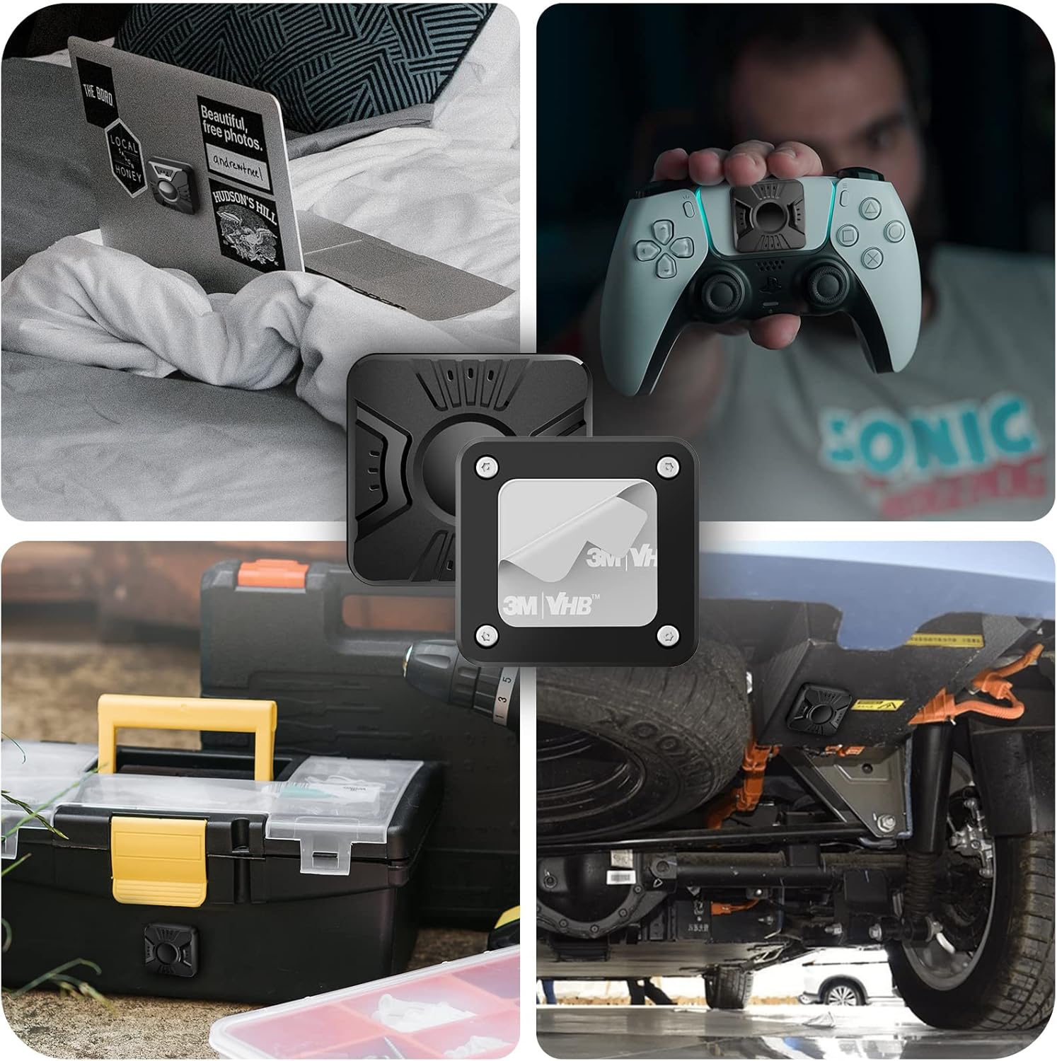 Dovick-Sticker Mount Holder Case Compatible with Apple Airtag Air Tags ...