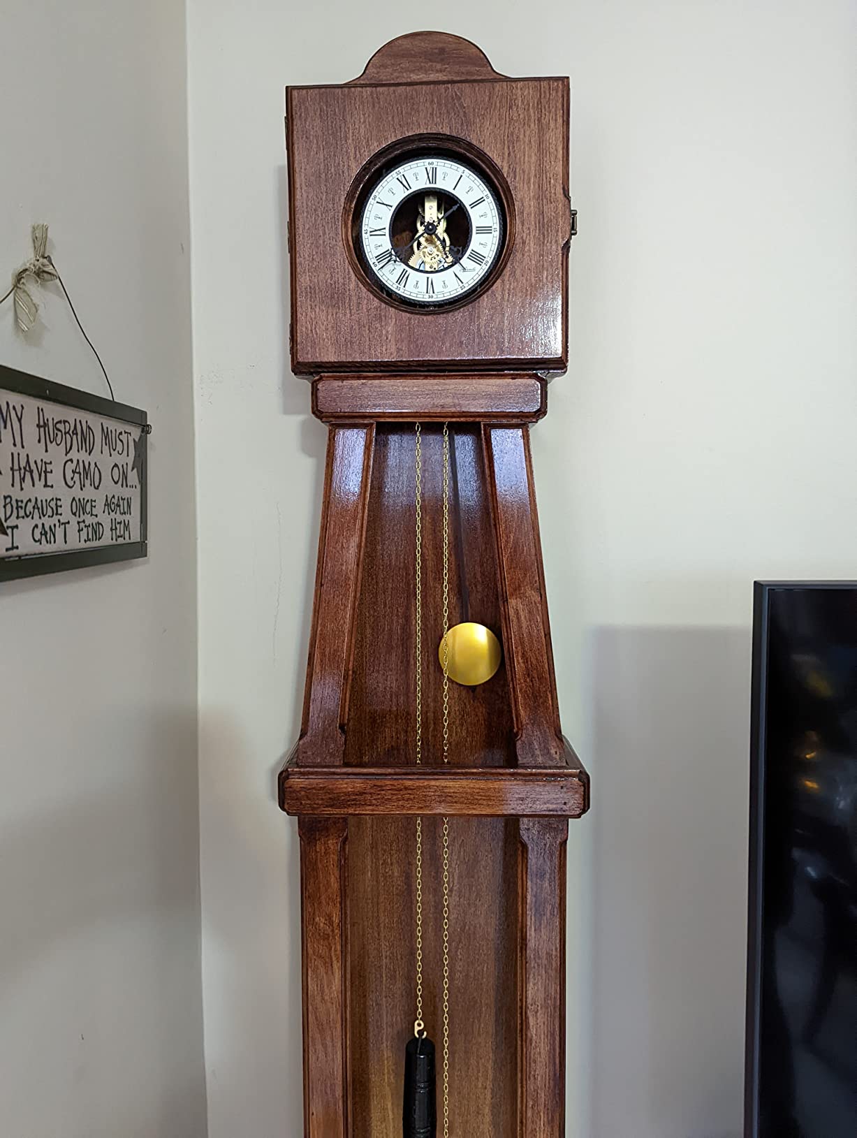 $26/mo - Finance Hermle RAVENSBURG Weight Driven Wall Clock 70974000711 ...