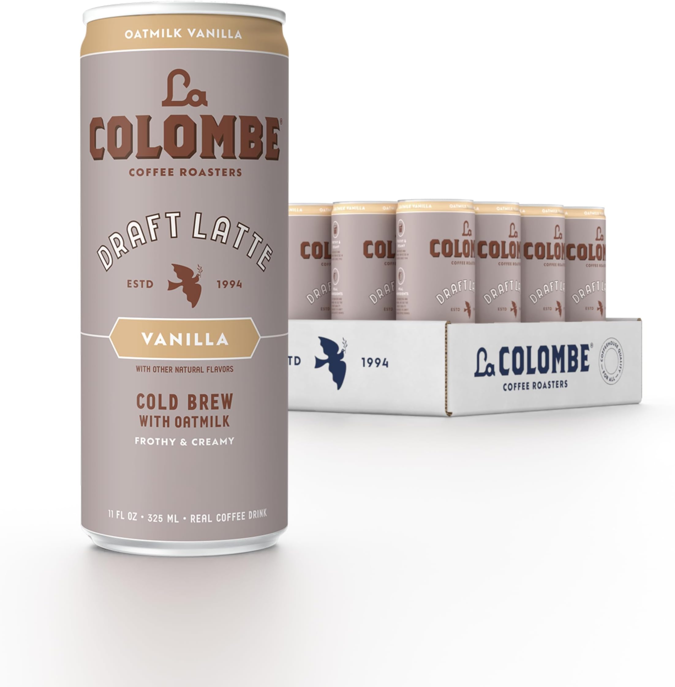Amazon.com : La Colombe Coffee, Strawberry Mocha Cold Brew Draft Latte ...