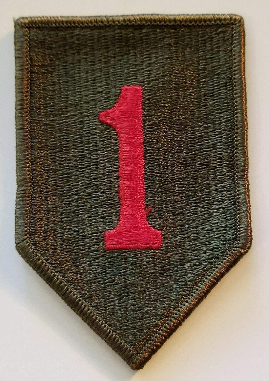 Amazon.com: Patch 1ST Infantry Division Big RED ONE Patches US Army Sew ...