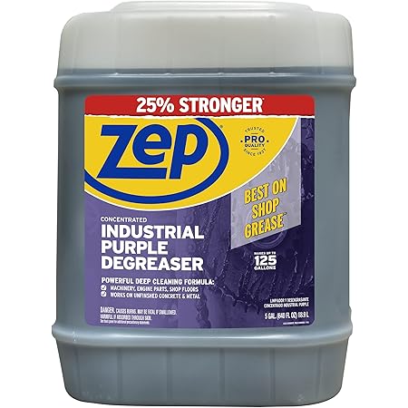 Amazon.com: Zep Formula 50 Heavy-Duty Alkaline Cleaner 1 Gal (Case of 4 ...