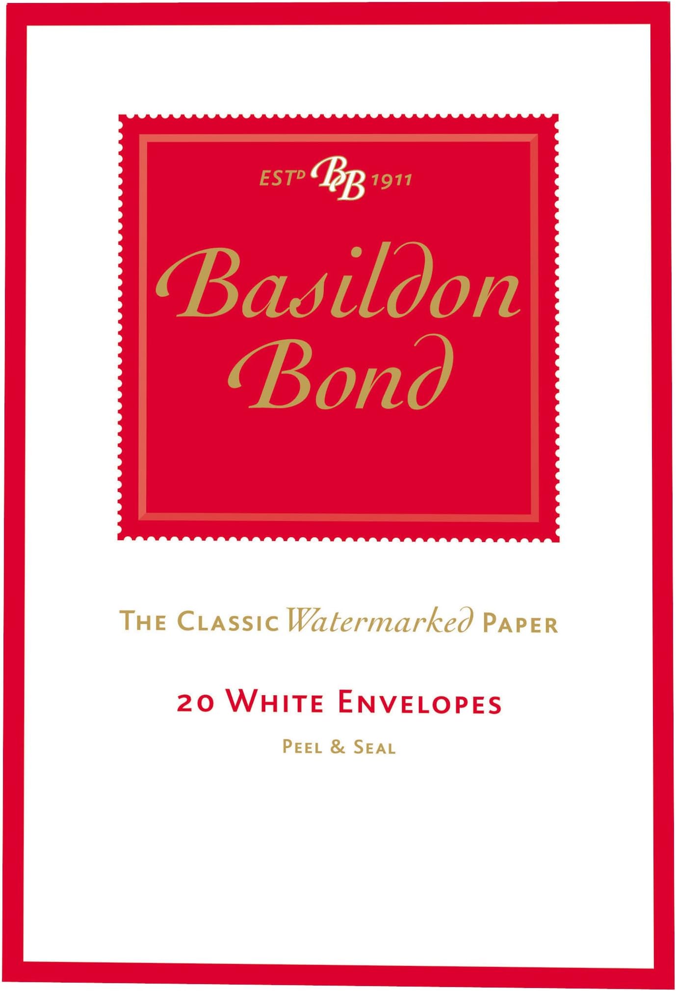 Basildon Bond Envelopes DL White wrapped Pk100 : Amazon.co.uk ...