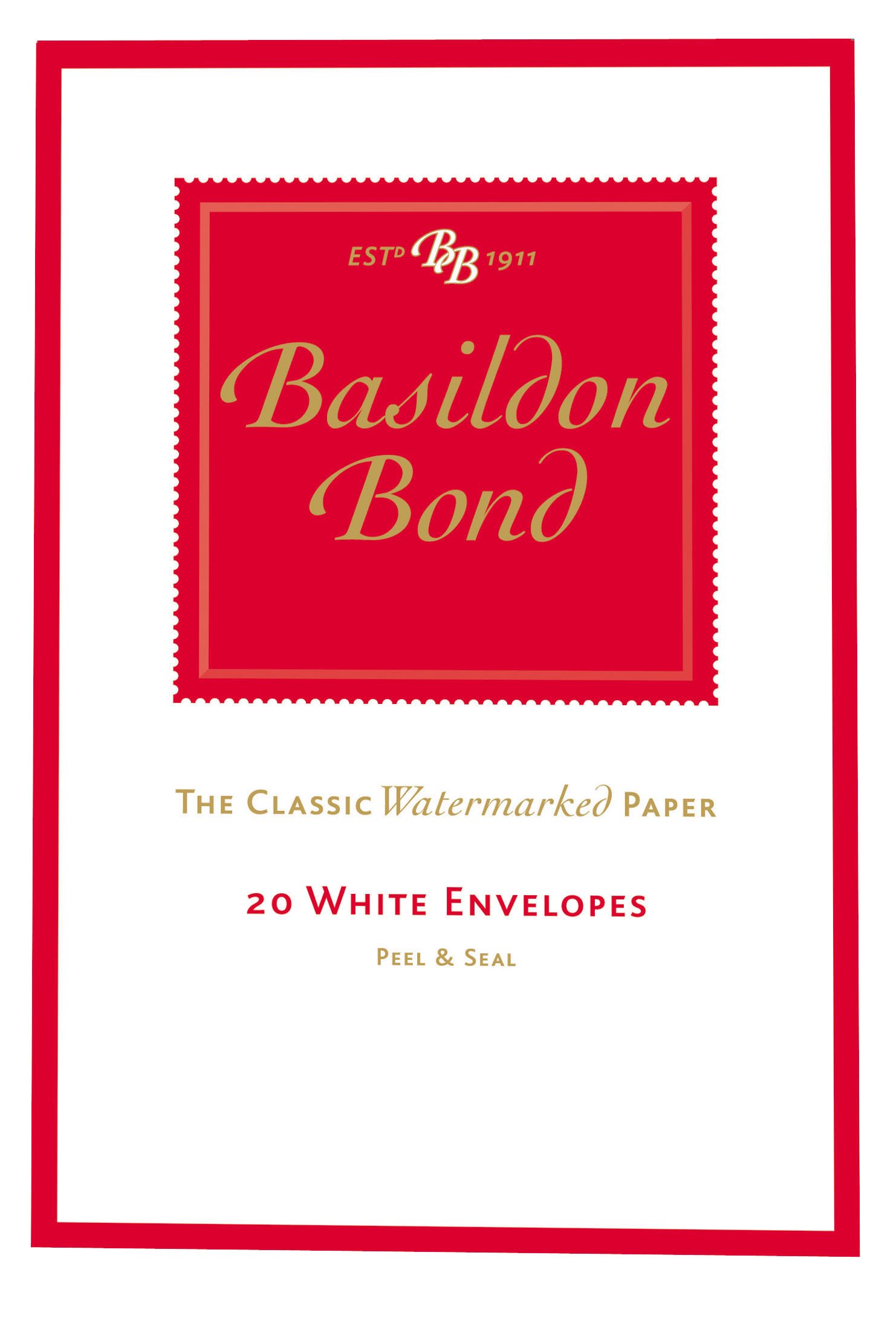 Basildon Bond 20 Small White Envelopes : Amazon.co.uk: Stationery ...