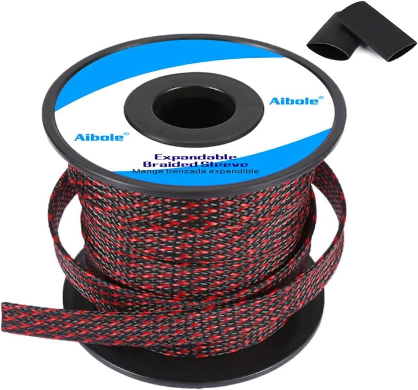 Amazon.com: Boao 50ft PET Expandable Braided Cable Sleeve, Wire Loom ...