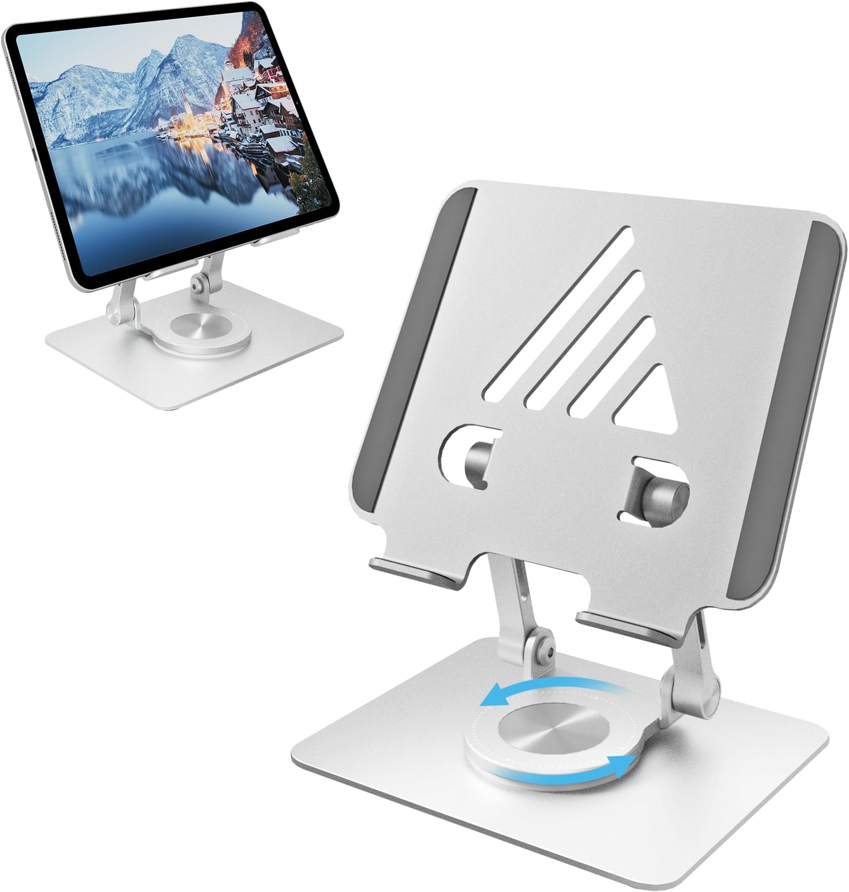 Amazon.com: Adjustable iPad Stand, Tablet Holder Stand Foldable ...