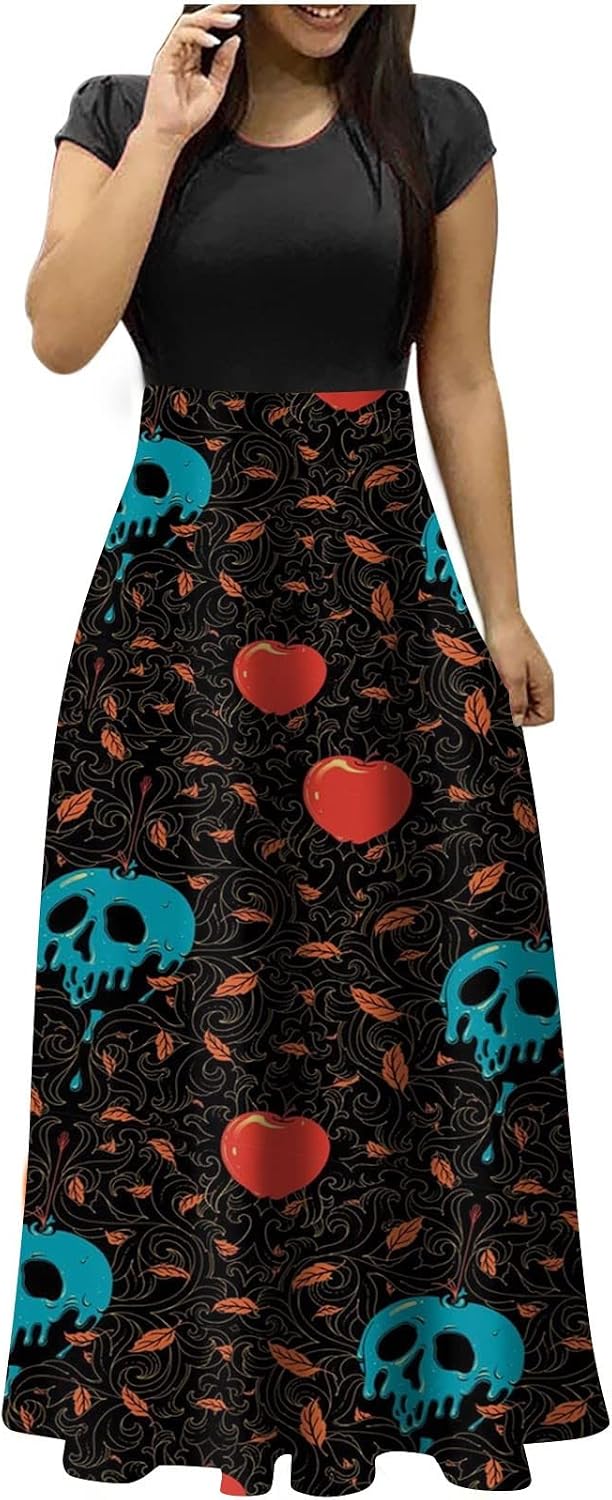 Amazon.com: Spooky Halloween Costumes for Women, Women's Costume Dress ...